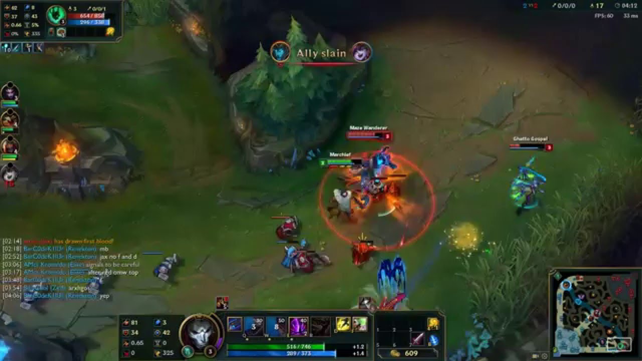 League of Legends - Jhin Gameplay [HUN] - YouTube