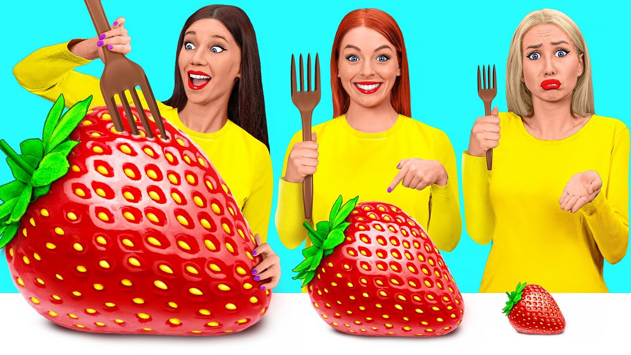 बिग, मध्यम और छोटी प्लेट चुनौती #3 Multi DO Challenge - YouTube