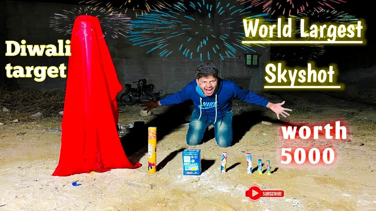 Testing the World's Largest Fireworks🤯🤯☠️☠️ - YouTube