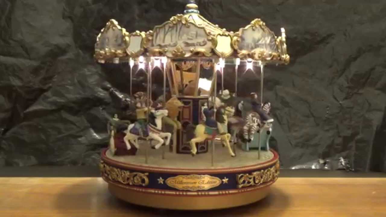 Mr. Christmas The Carousel Millenium Edition Carousel - YouTube