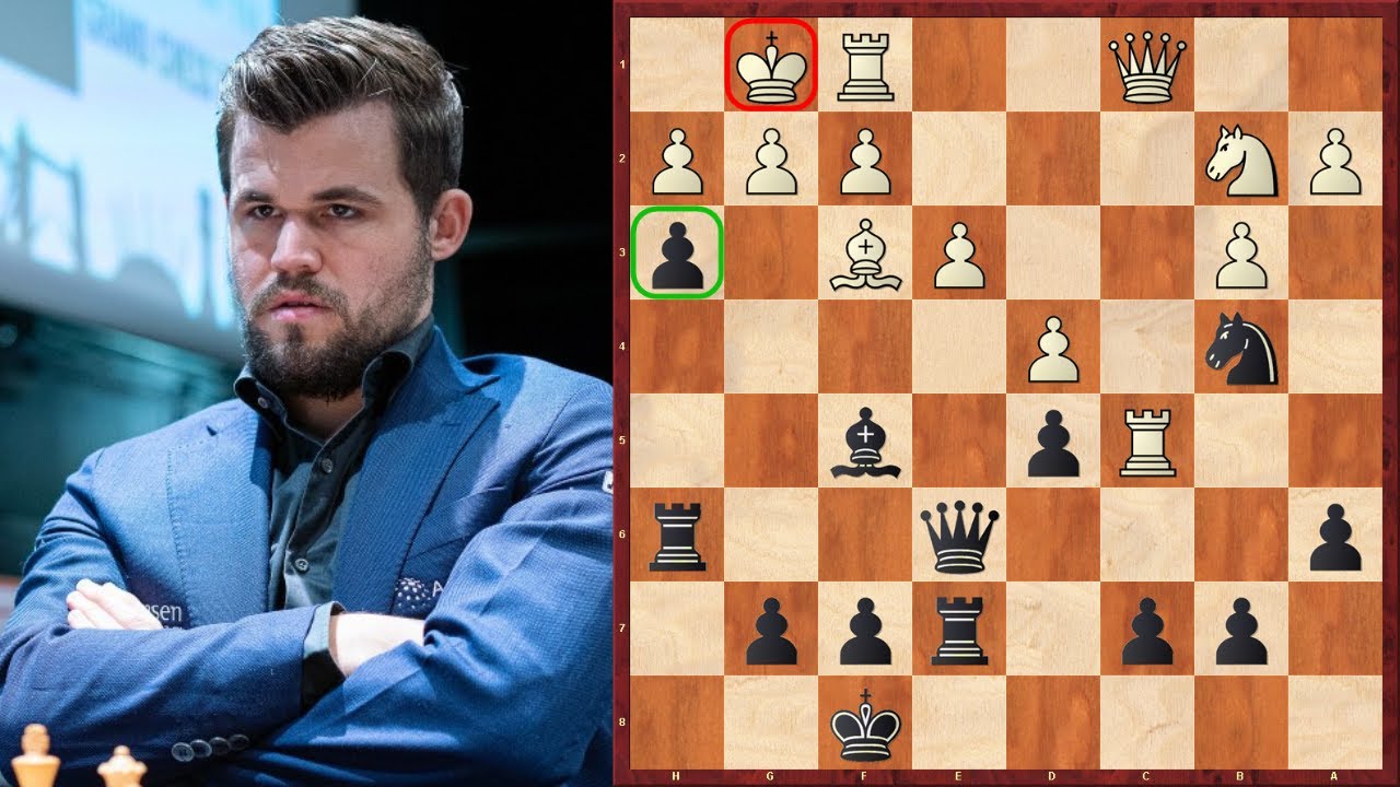 El peón CUÑA | Anton Korobov vs Magnus Carlsen | European Chess Club ...