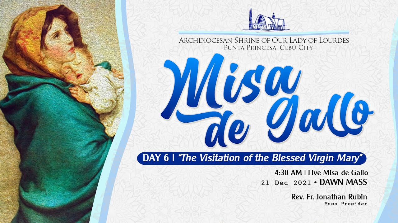 4:30 AM | 7TH DAY OF MISA DE GALLO | 22 DECEMBER 2022 | FR. ANDREI VENTANILLA - YouTube