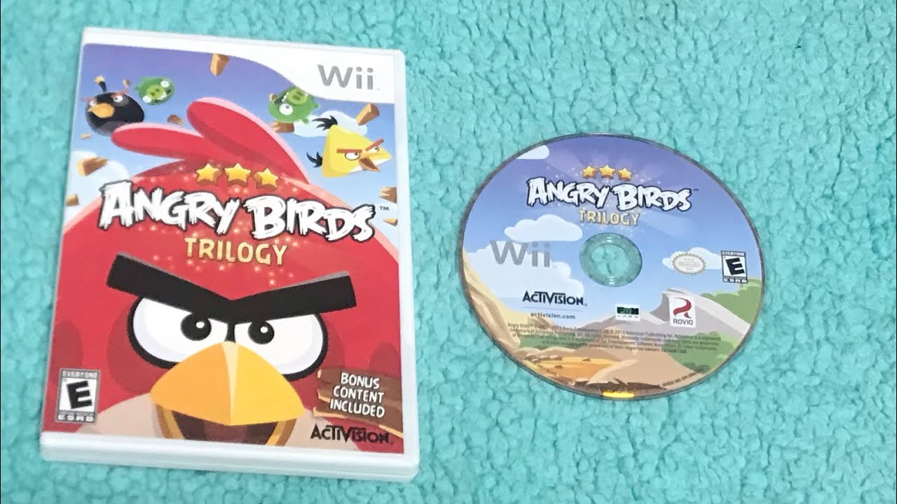 Angry birds trilogy wii game review - YouTube