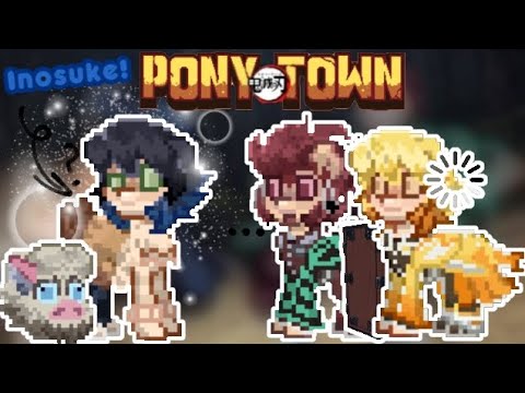 🤍┆ Inosuke - Demon Slayer - {ponytown + read desc} - YouTube