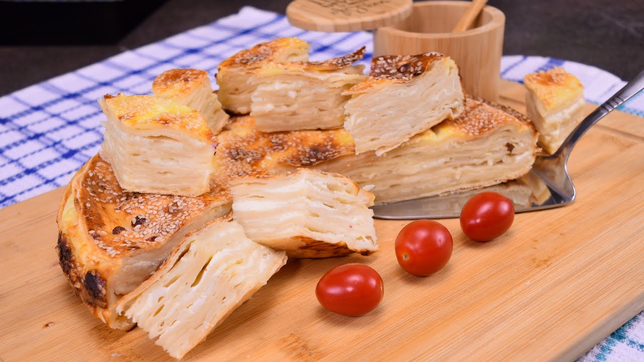 PITA SIRNICA( LAZNA FLIJA )FILIJA - BRZ I JEDNOSTAVAN RECEPT - EASY ...