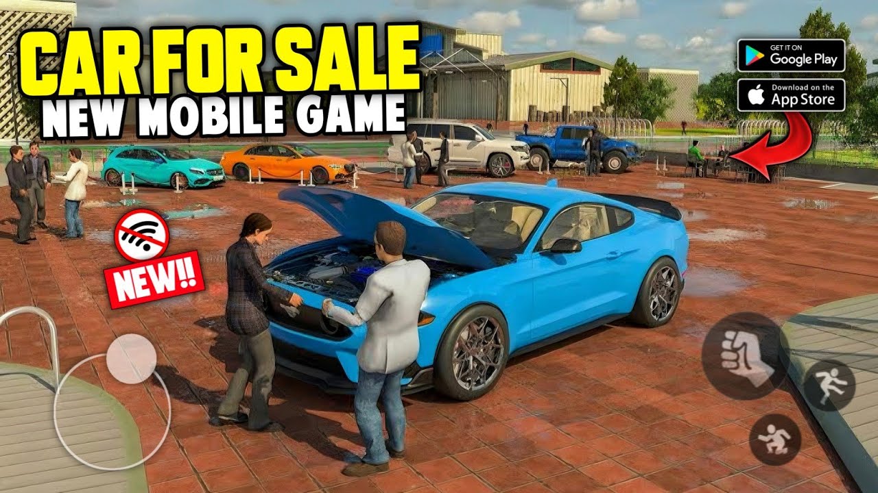 This NEW Car Dealer Game Just Dropped! | Offline Classic Car for Sale ...