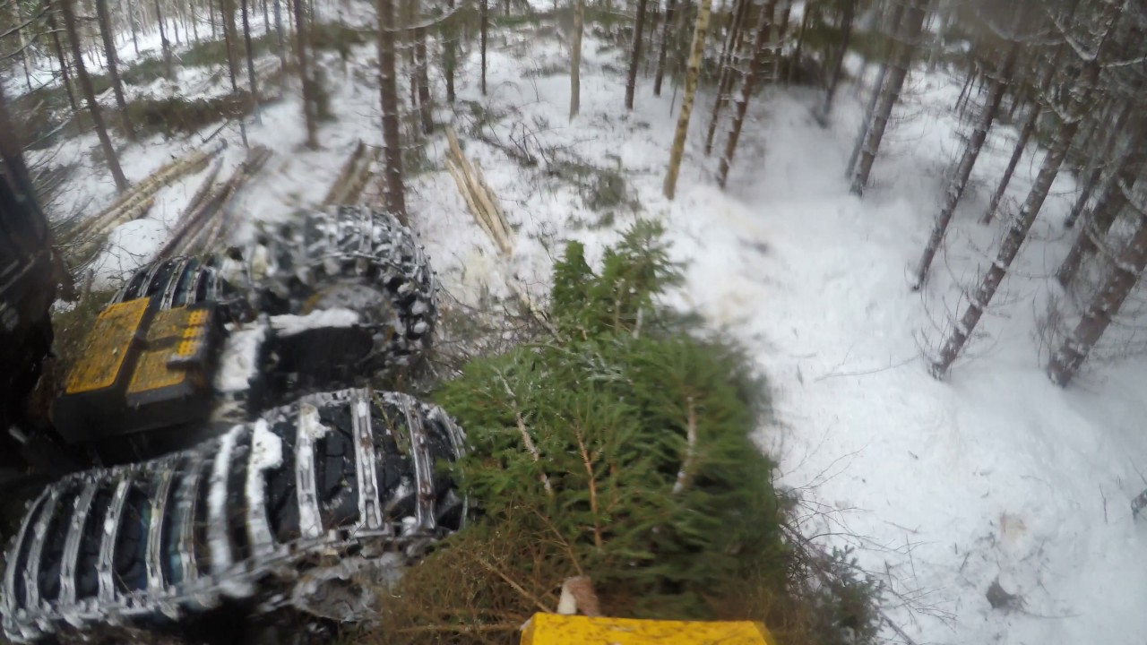 Ponsse Scorpion in Finland 2017 - YouTube