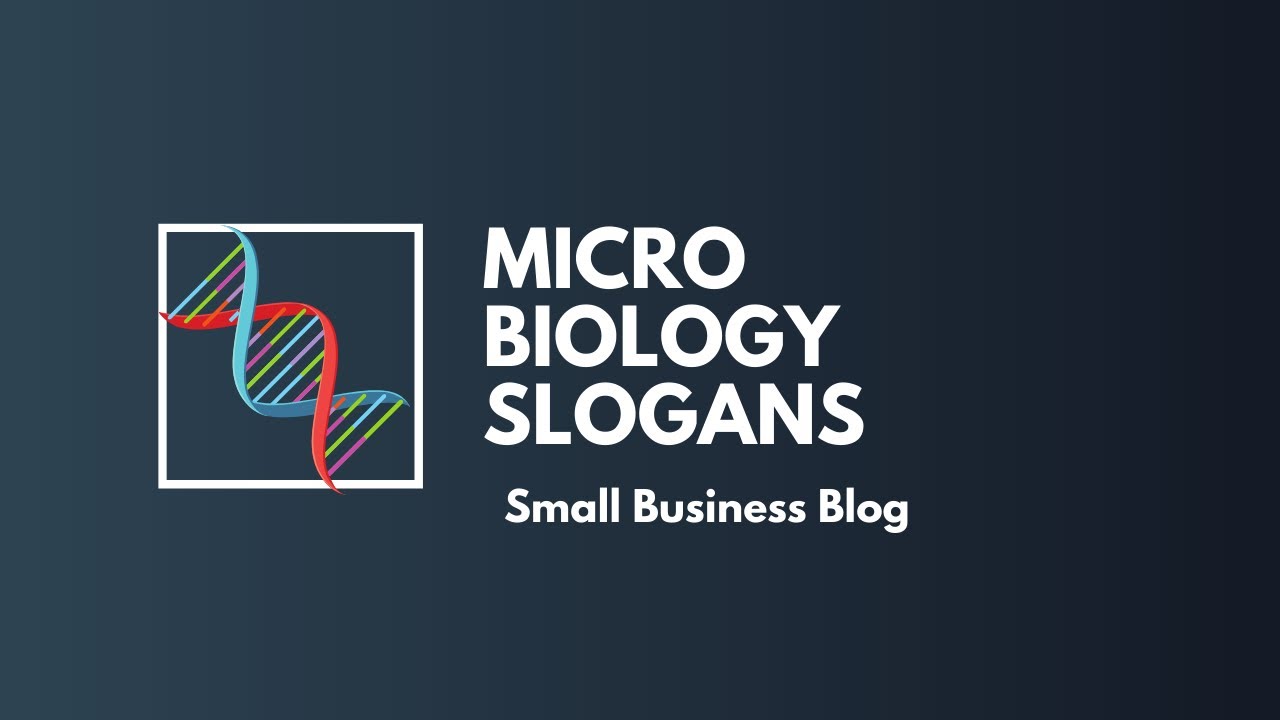Best Microbiology Slogans - YouTube