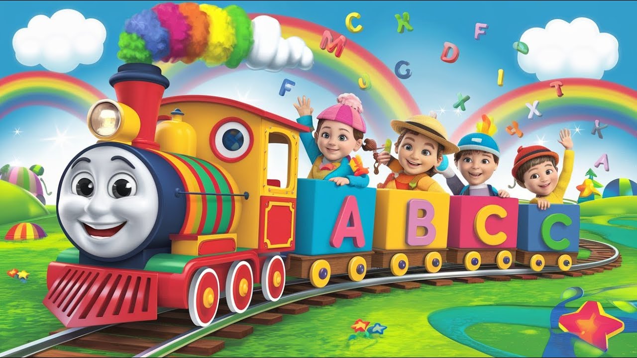 ABC Train Song | Learning Videos For Kids | Preschool Learning - YouTube