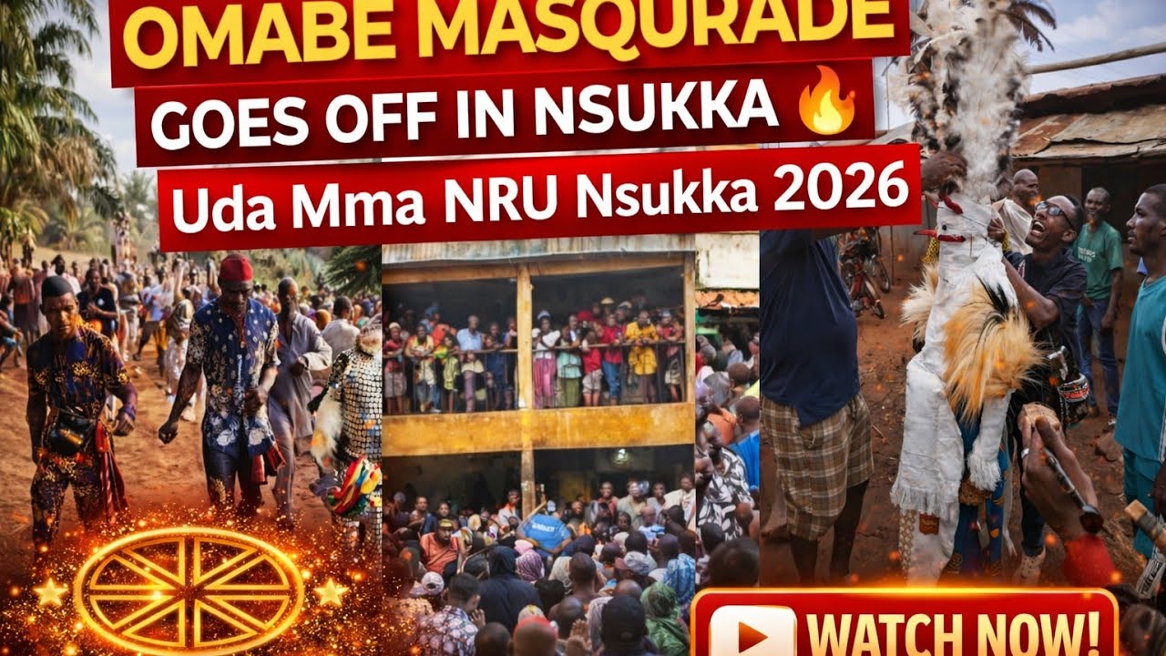 Omabe Masquerade Festival 2026 | Uda Mma Nru Nsukka Full Celebration at ...