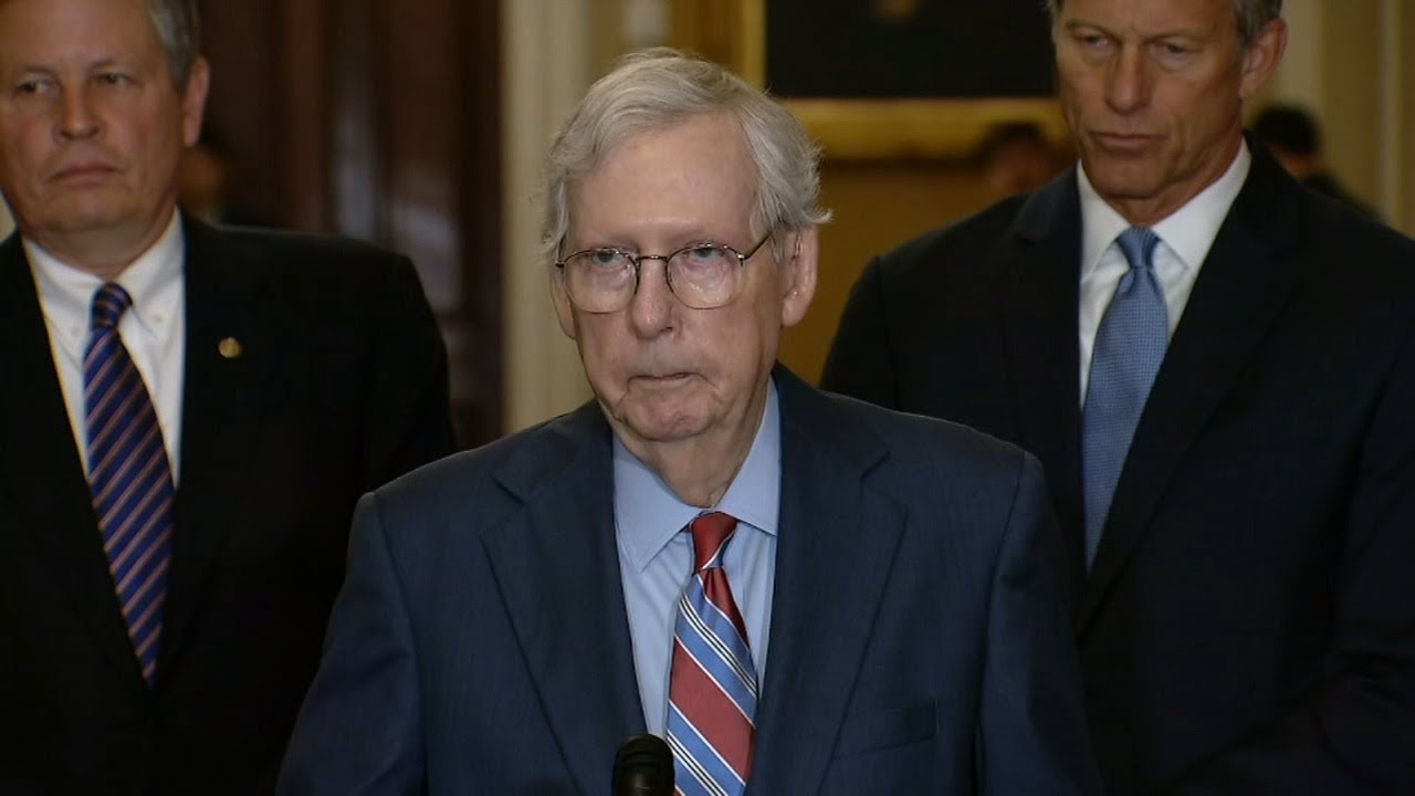 Sen. Mitch McConnell suffers minor injuries after fall at the US ...
