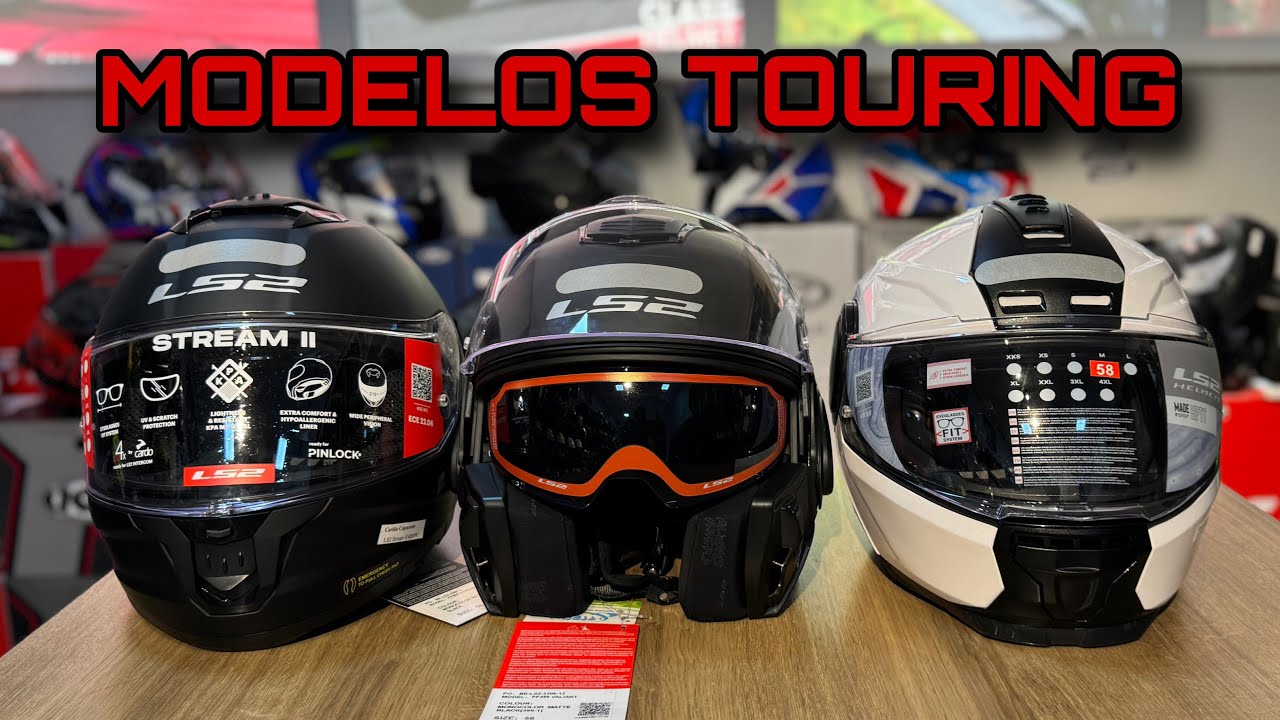 LINHA LS2 TOURING, QUAL ESCOLHER? STREAM 2, SCOPE OU VALLIANT? CONHEÇAM ...