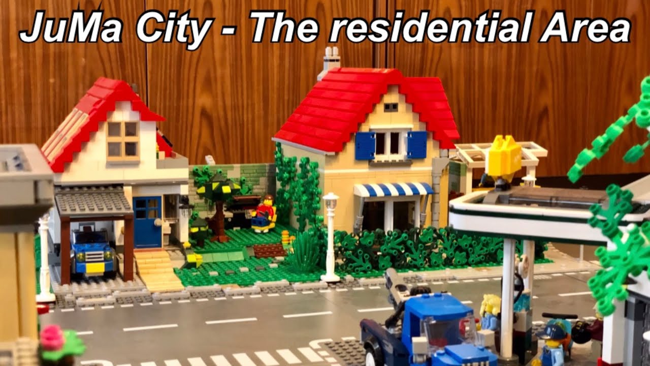 Residential Area and small Train Platform / JuMa City Update 14 - YouTube