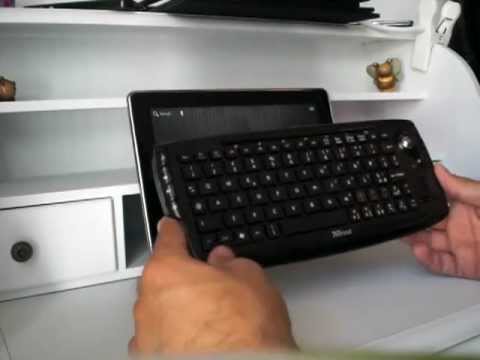 Tastiera Trust compact wireless entertainment keyboard usb con ...