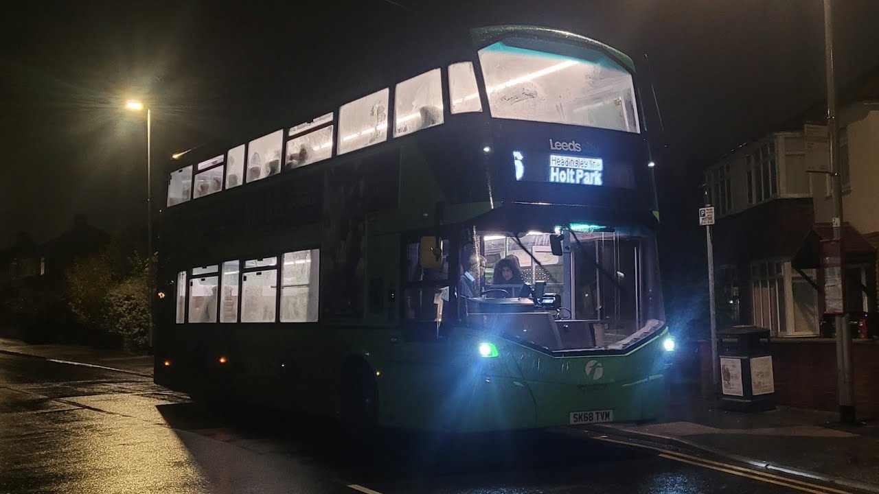 [HD WS] First "LeedsCity" 35547 (SK68 TVM) On The Headingley Line 6 - YouTube