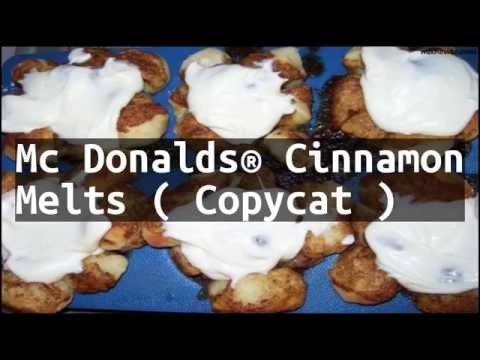 Recipe Mc Donalds® Cinnamon Melts ( Copycat ) - YouTube