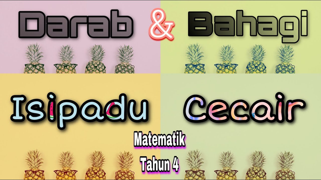 Darab dan Bahagi Isipadu Cecair | Panjang, Jisim dan Isipadu Cecair ...
