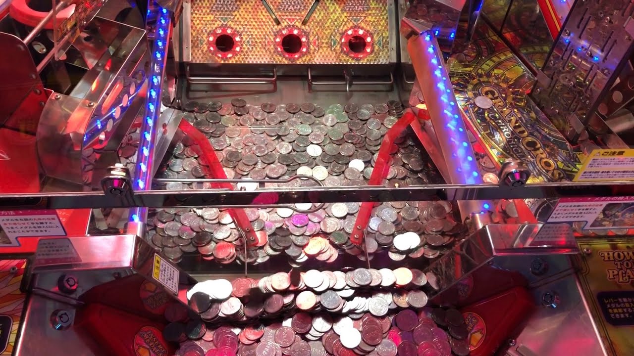 GRANDCROSS CHRONICLE GOLD JACKPOT 4050WIN【Japanese Coin Pusher】【JAPAN ...