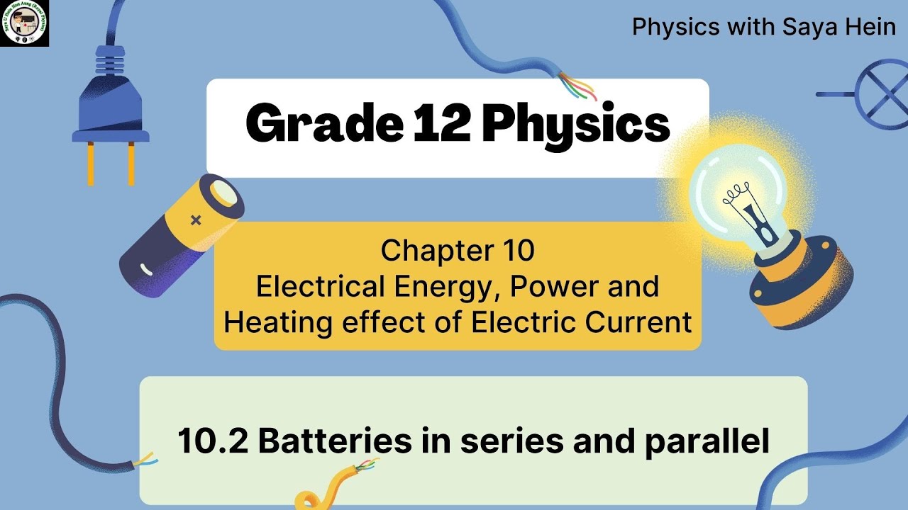 Grade (12) Physics - Chapter (10) Electrical energy, Power and Heating ...