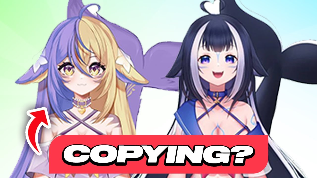 This Vtuber "Copied" ShyLily's Design... - YouTube