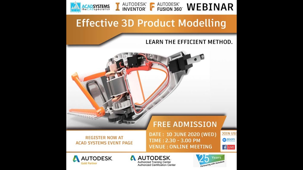 Acad Systems Efficient 3d Modelling - YouTube