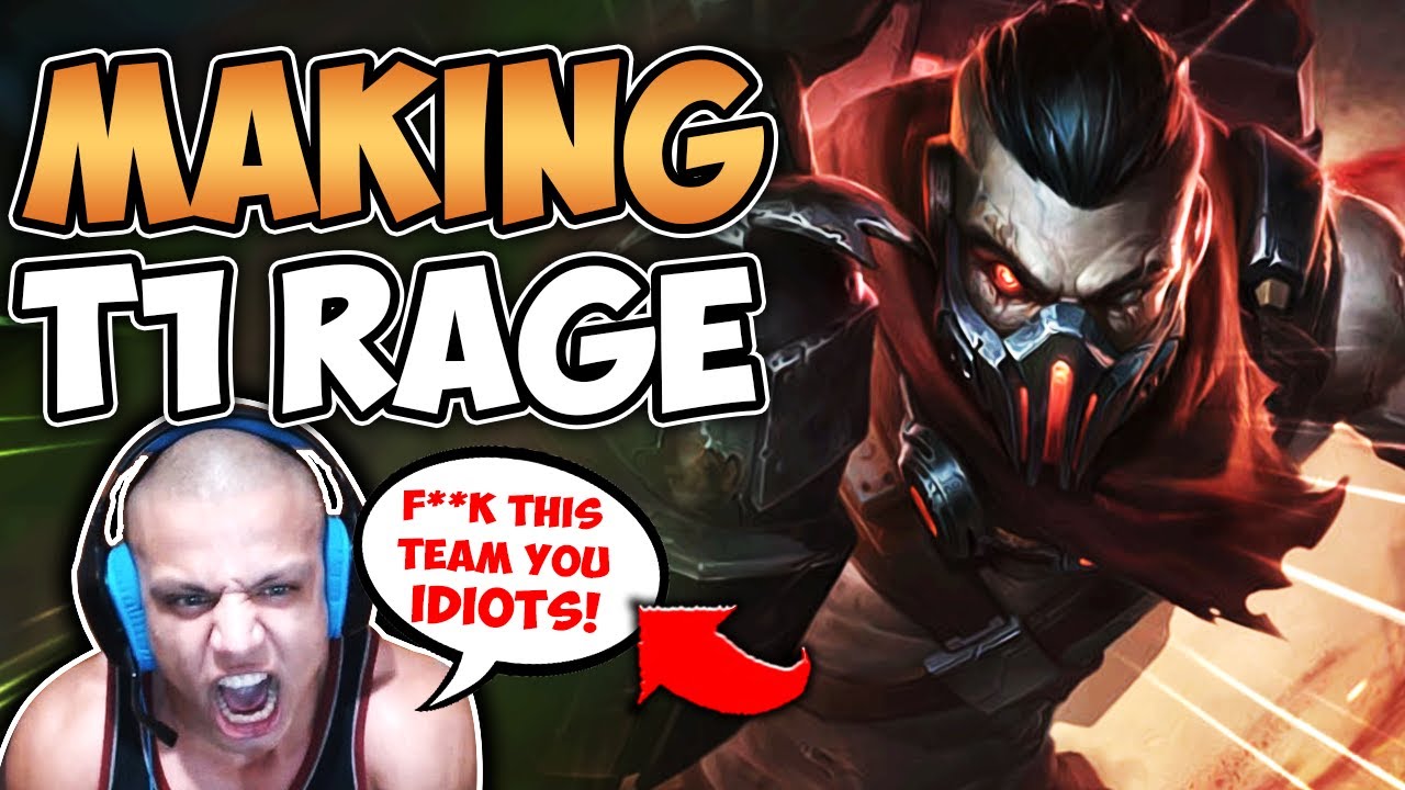 I MADE TYLER1 RAGE WITH JUNGLE SINGED (HE FLAMES HIS TEAM) - League of ...