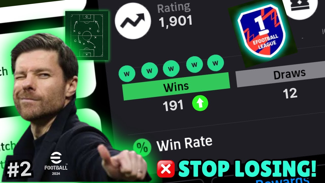 Most Powerful Formation In eFooball 2024🔥#2 | Best Formation For Xabi ...