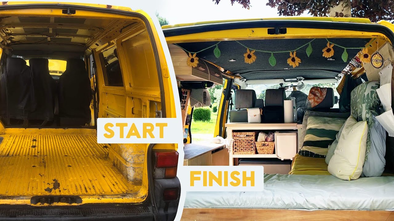 BUDGET VAN BUILD TIMELAPSE | FROM START TO FINISH! - YouTube