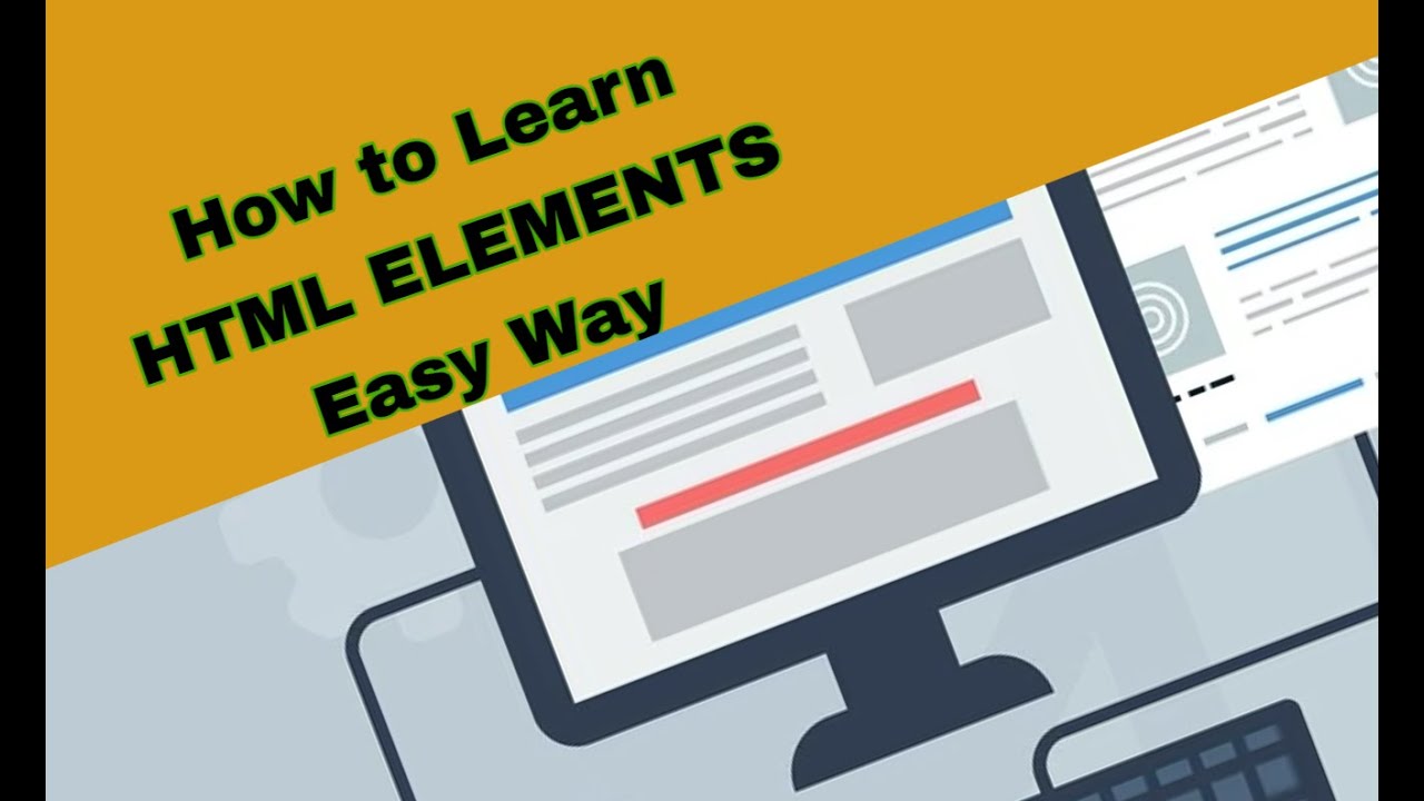 LEARN ABOUT HTML Elements and Attributes | Learn HTML | HTML Tutorial ...