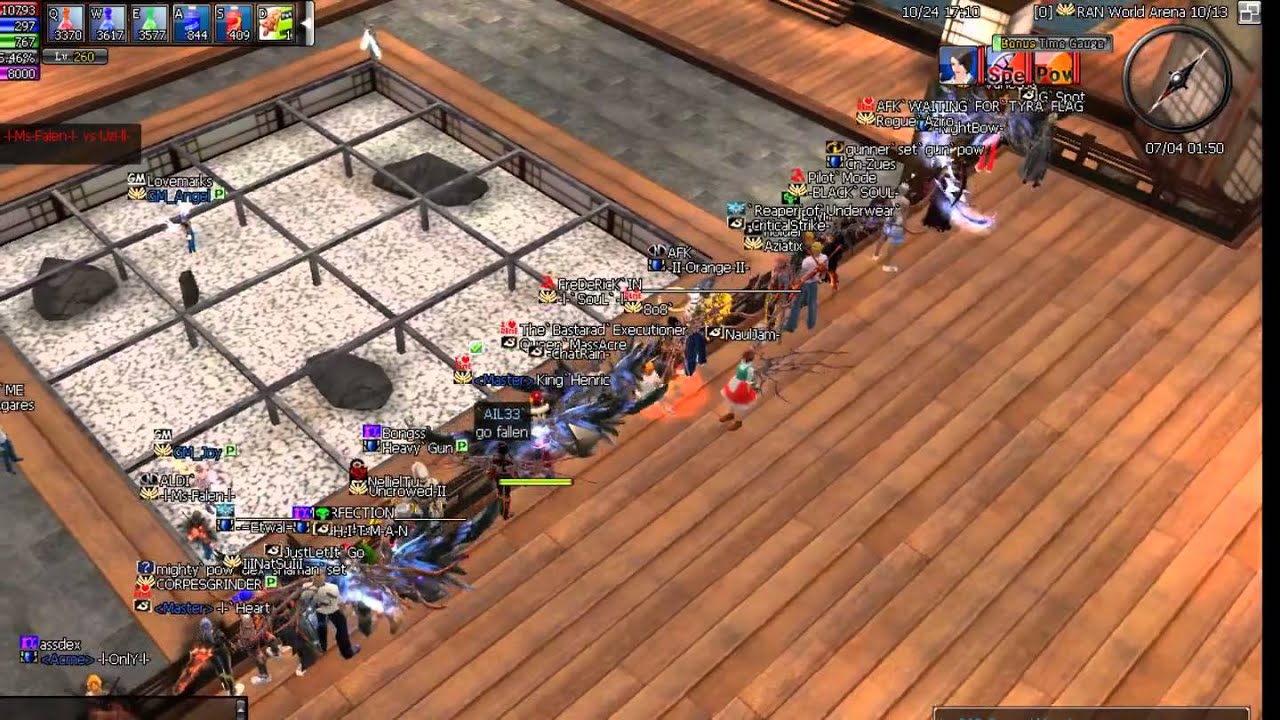 Ran Online GS Tournament III- Part III Assassin & Gunner - YouTube