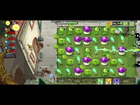 PvZ2 Modern Day 22 Replaying Plants Vs Zombies 2 - YouTube