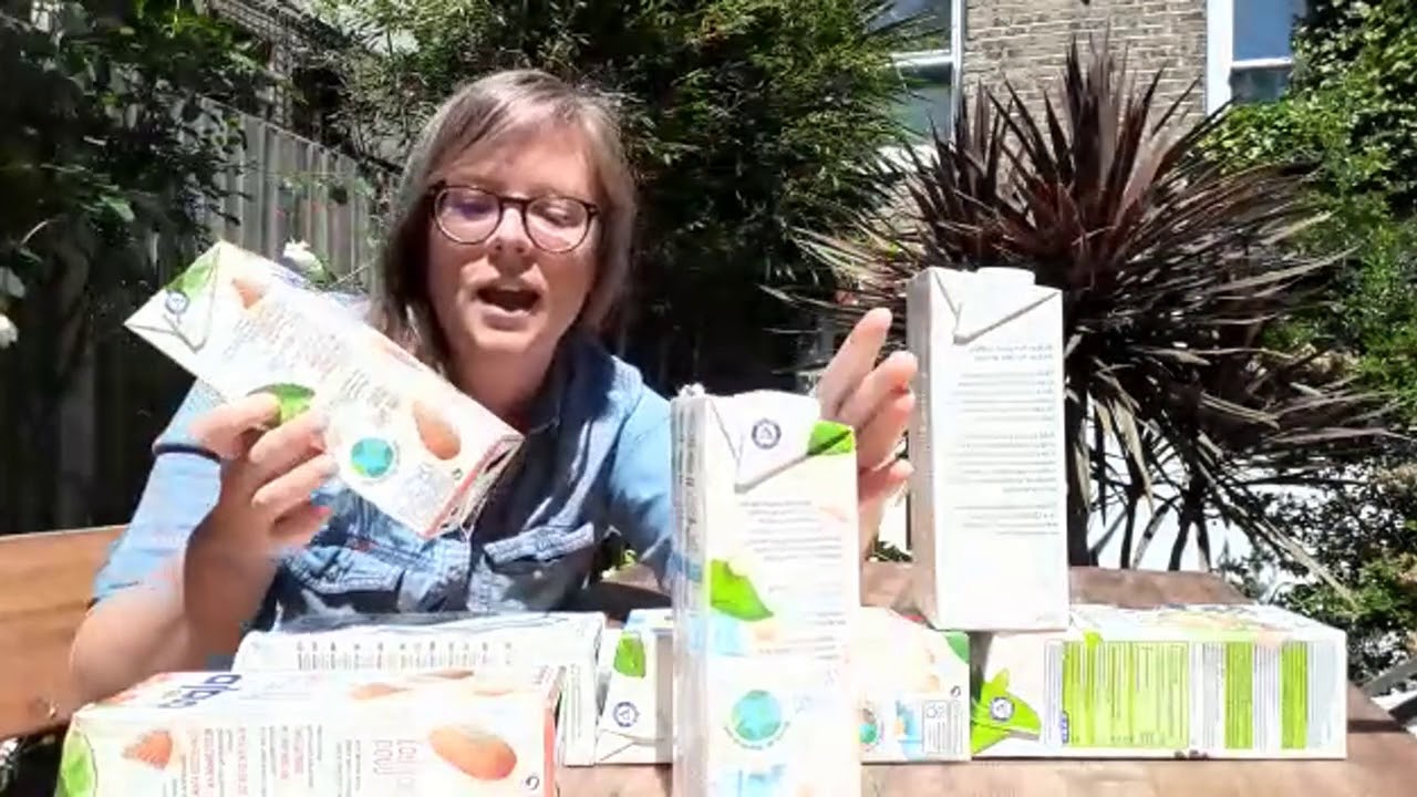Milk Carton Building Blocks - YouTube