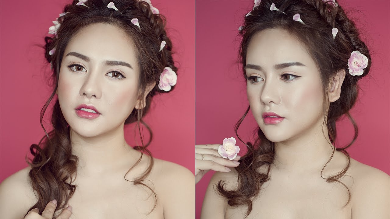 Trang điểm cô dâu tươi mát mùa hè | Fresh Makeup Look [TRANG SUN MAKEUP ...