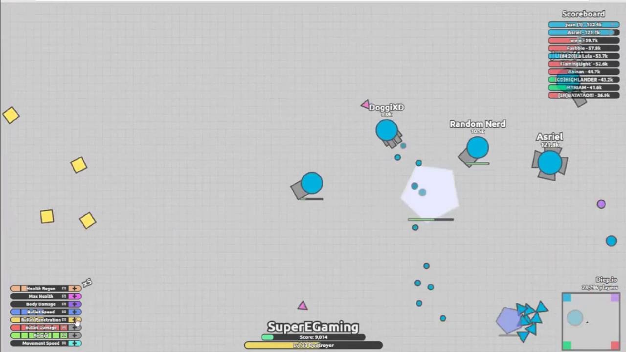 Finding The Guardian of The Pentagons! // Diep.io - YouTube