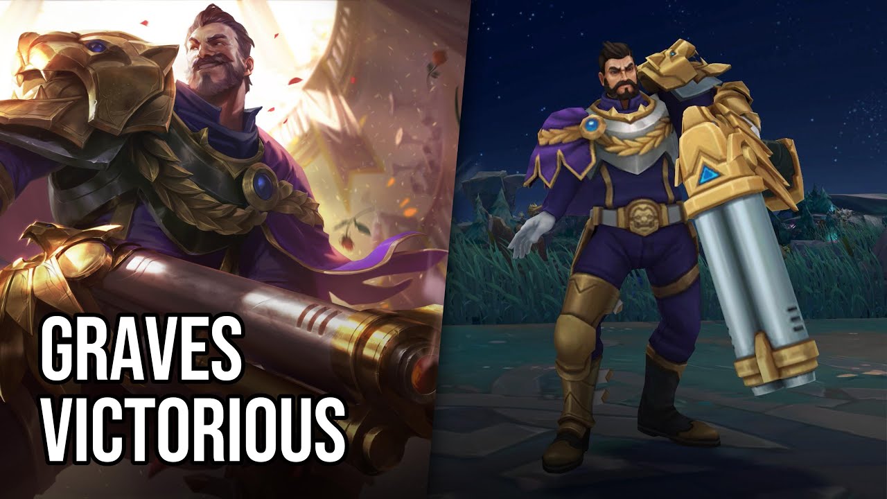Victorious Graves Skin | League of Legends - YouTube