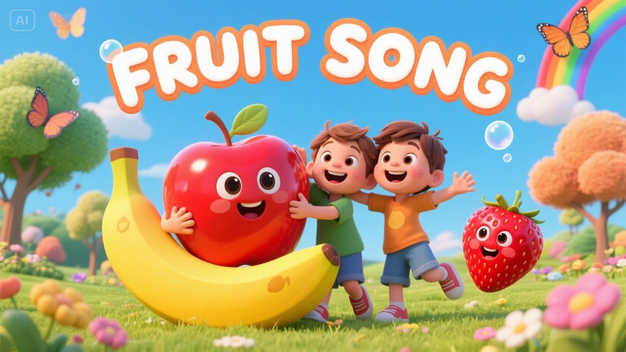 Fruits and Vegetables Song | kids Nursery Rhymes & Kids Songs - YouTube