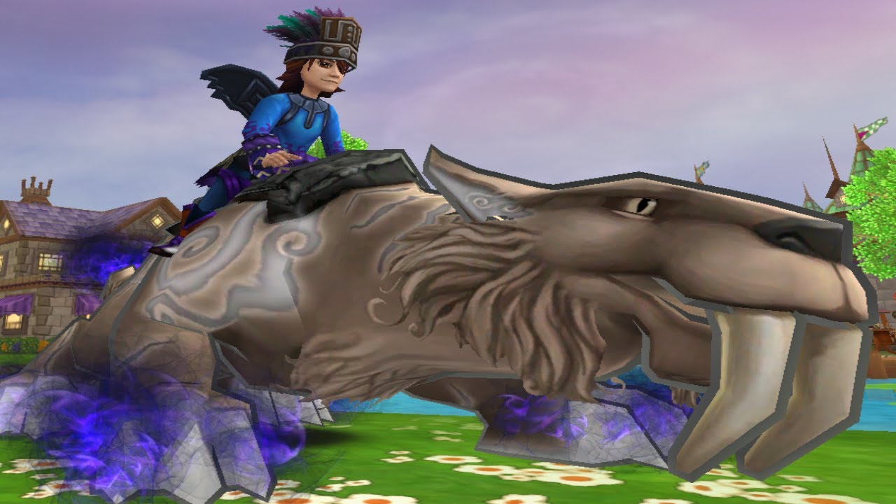 Wizard101 gave me a custom mount - YouTube