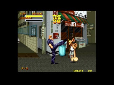 Burning Fight (Billy) 1cc (Arcade) - YouTube