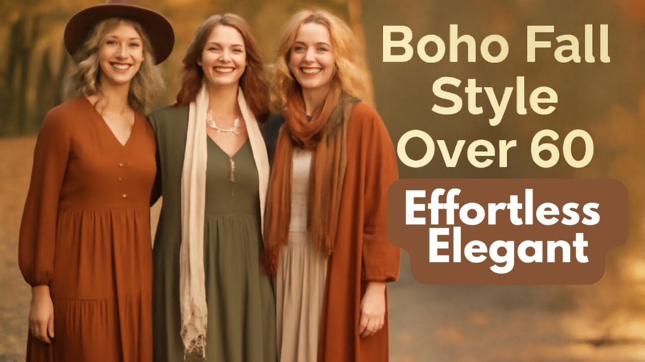 Why Boho Chic is a GAME CHANGER for Women Over 50 Fashion - YouTube