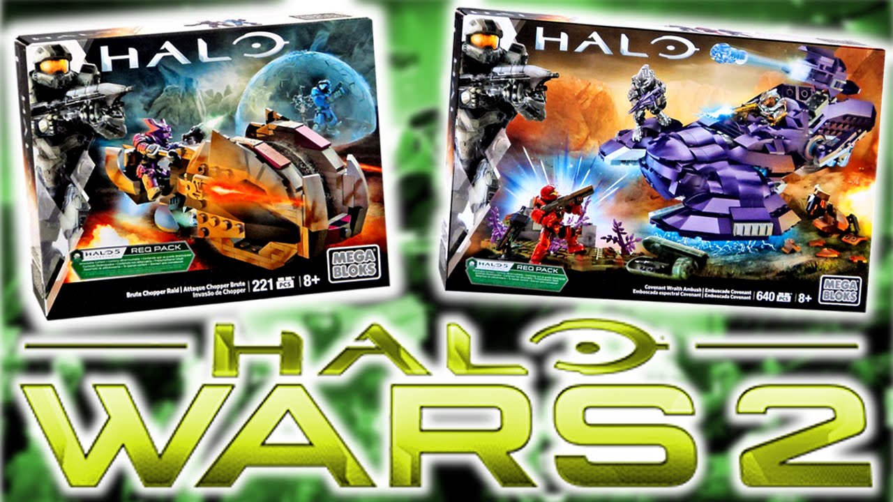 HALO WARS 2 MEGA BLOKS SUMMER 2016 SET IMAGES (HD)!!! - YouTube