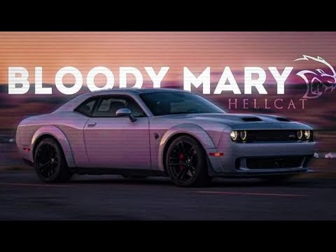 Dodge hellcat edit Wednesday💀 | with my hands hands hands Bloody mary # ...
