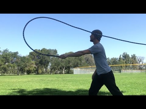 Tips For Cracking Long Whips - YouTube