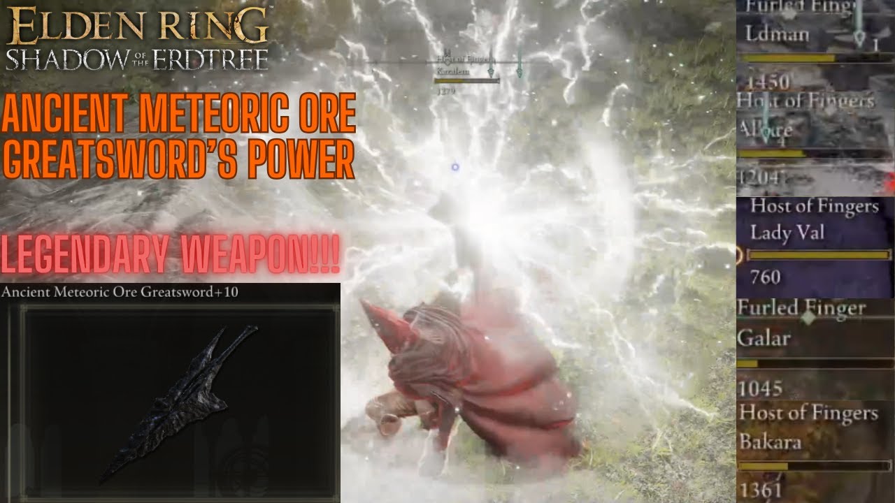 Elden Ring PvP is madness - Meteoric Ore Greatsword fun - YouTube