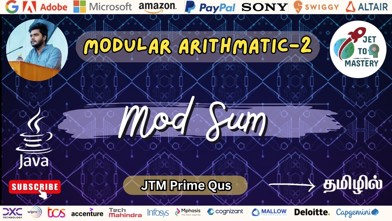 Mod Sum Problem – Sum Under Modulo Challenge | Discover the Magic of ...