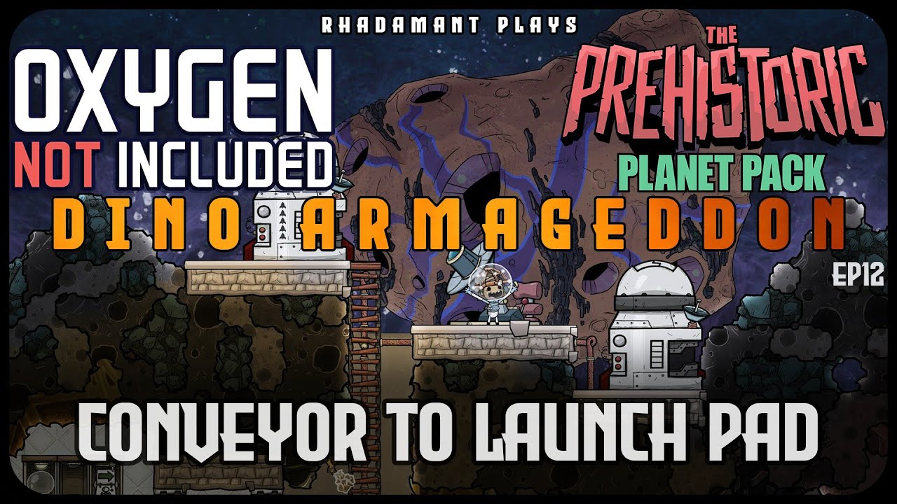 Conveyor to Launch Pad in Dino Armageddon - Oxygen Not Included ...