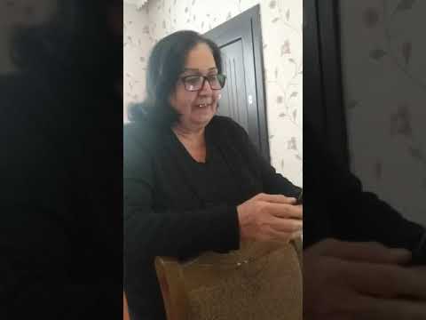 Şair - pedaqoq  dostum Kirman Rüstəmli və ömür gün yoldaşı Tamara xanım şeir söyləyərkən