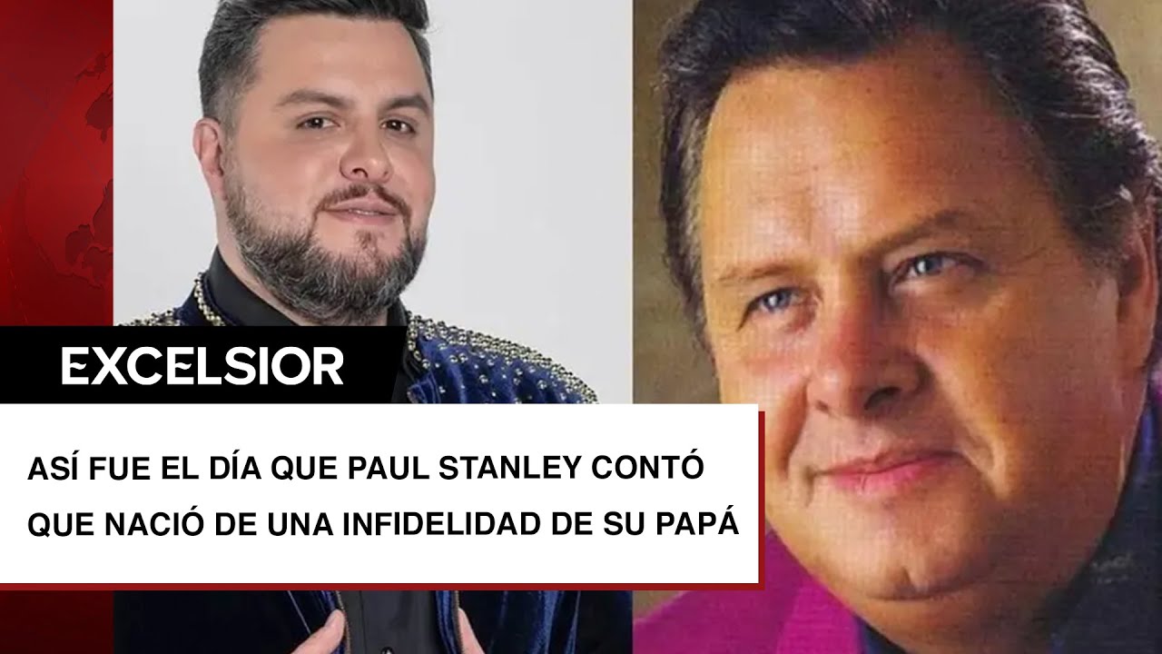 Así fue el día que Paul Stanley contó que nació de una infidelidad de su papá, Paco Stanley ...