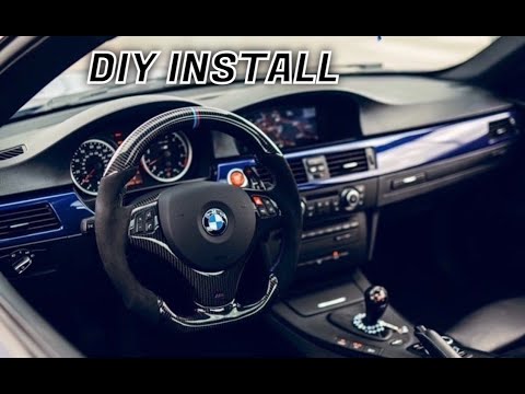 How to install the aftermarket LED Performance wheel - YouTube
