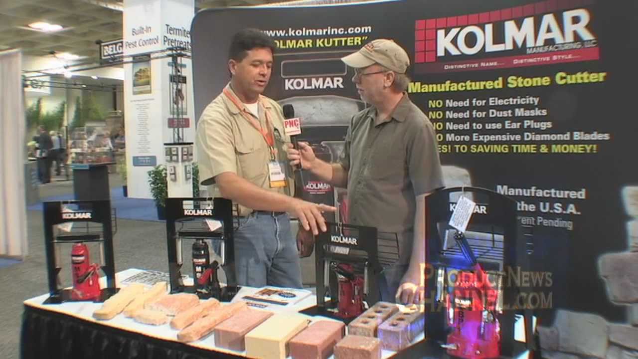 Hydraulic Stone Cutter For Cutting Manufactured Stone - Made By KolMar ...
