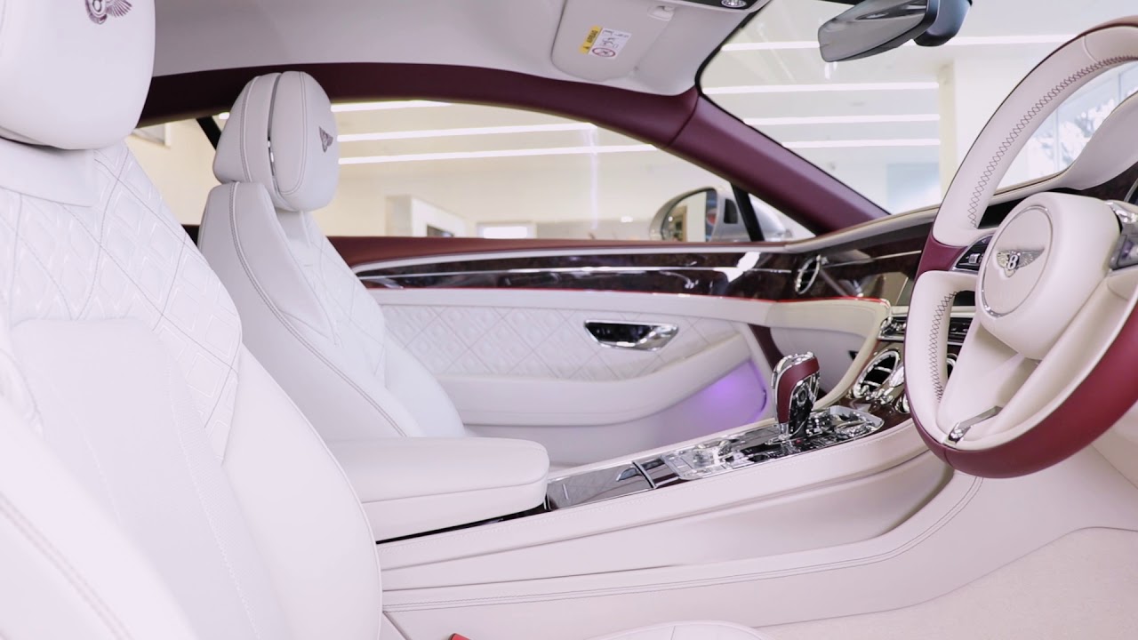 Bentley Continental GT in Extreme Silver at Bentley Belfast - YouTube